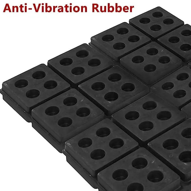 Wholesale Vibration Isolation Rubber Pad Heavy Duty Waffle Design Anti ...