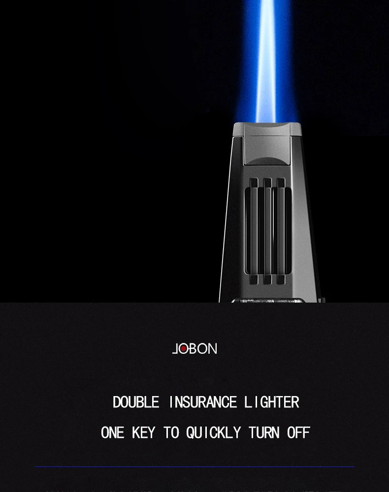 2023 Kitchen Bbq Cigar Big Jet Flame Fire Torch Outdoor Camping Lighter ...