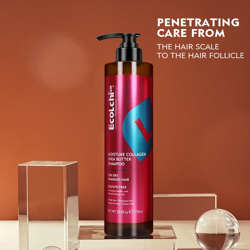 Alibaba.com: Ecolchi 750ml Organic Collagen Shampoo, Herbal Ingredients ...