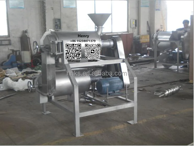 Industrial Stainless Steel Mango Pulper - Efficient Juice Making Machine