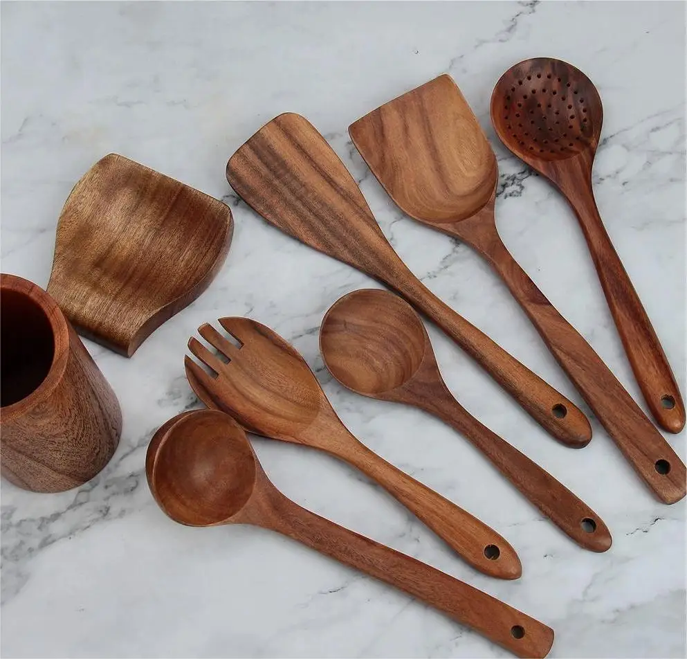 Acacia Wooden Kitchen Utensils for Cooking Acacia Wooden Bowl Cheese ...
