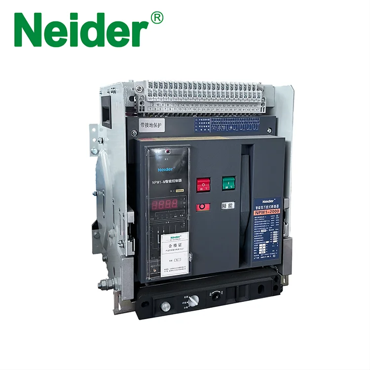 Automatic Frame Circuit Breaker 630a 1000a 1250a 1600a High Voltage ...