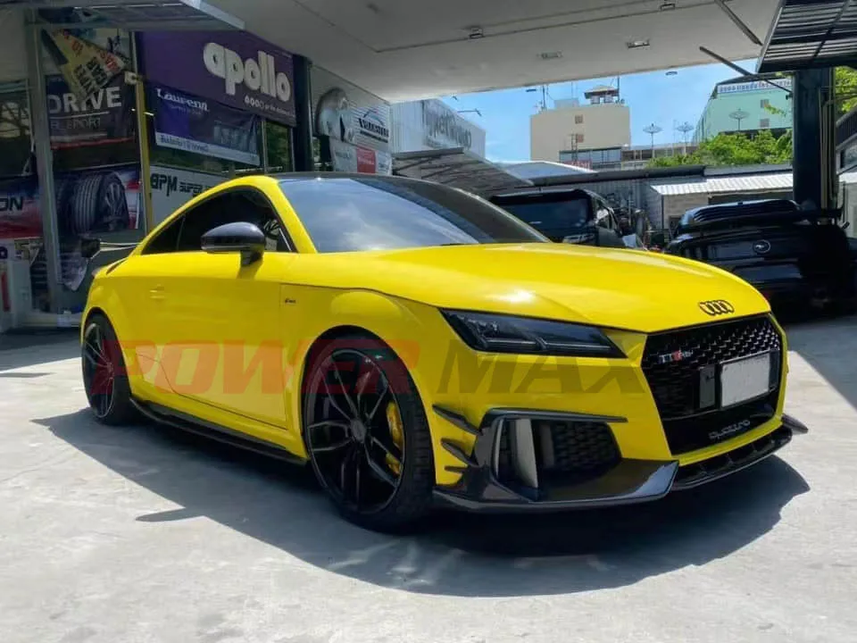 Carbon Fiber Front Bumper Lip ABT Style for Audi TTRS MK3 8s Front ...
