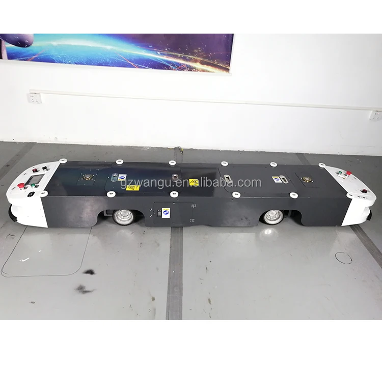 Magnetic QR Code Guding AGV Automatic Warehouse Robot Automated Guided ...