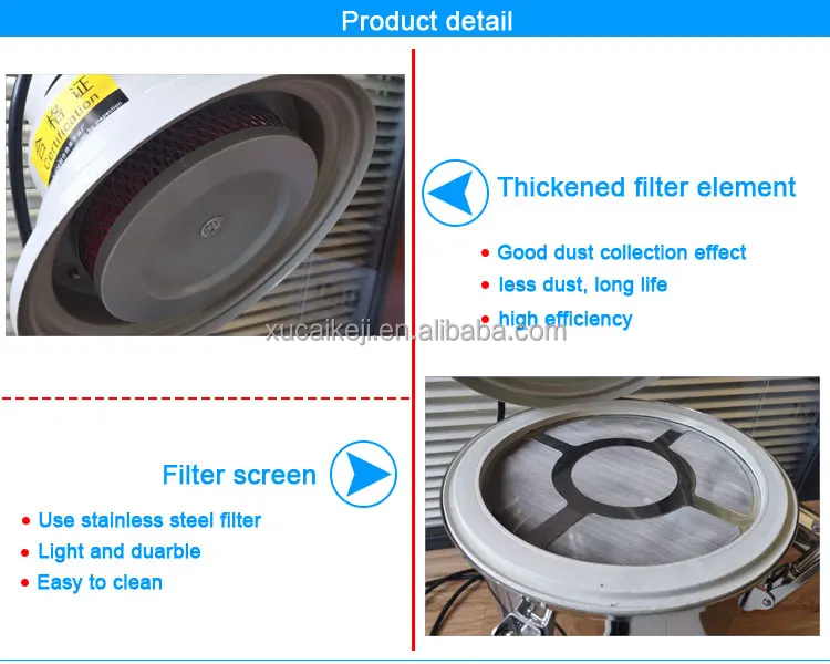 สูญญากาศ 300G Auto Loader กรอง HOPPER Loader ปริมาตร Feeder และ HOPPER ...