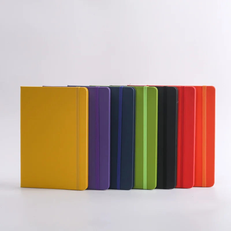 Promotional Business Gifts logo A5 Strap Journal Notebook Student ...