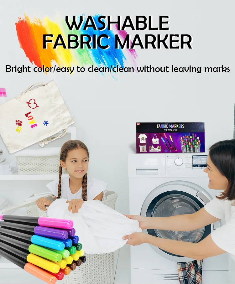 Temporary Removable Erasable for Clothes Wash Out Superwashable 40 ...