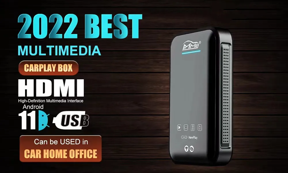 Smartbox Wireless Apple Carplay Ai Box For Youtube Netflix Mmb Android ...