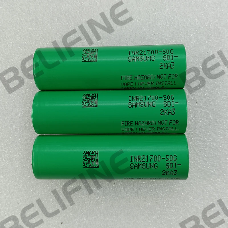 Inr21700-50g 3.7v 5000mah 10a Li Ion Battery 21700 Battery Lithium Ion ...