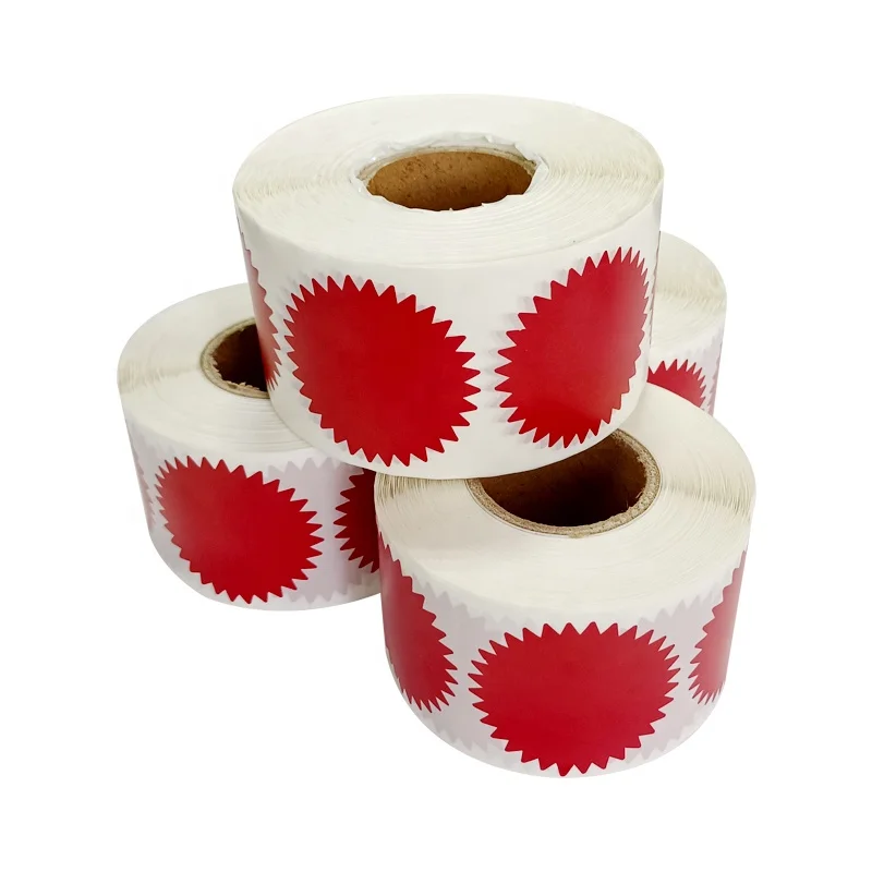 Red Gold Foil Certificate Seals Seal Of Achievement Self Adhesive ...