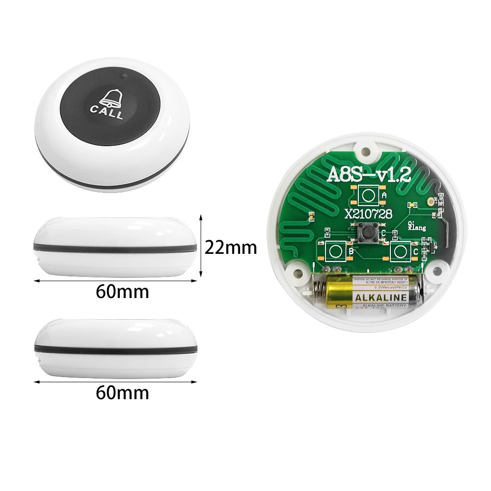 Custom Plastic Injection Mold Smart Round Ring Case Electronic Doorbell ...