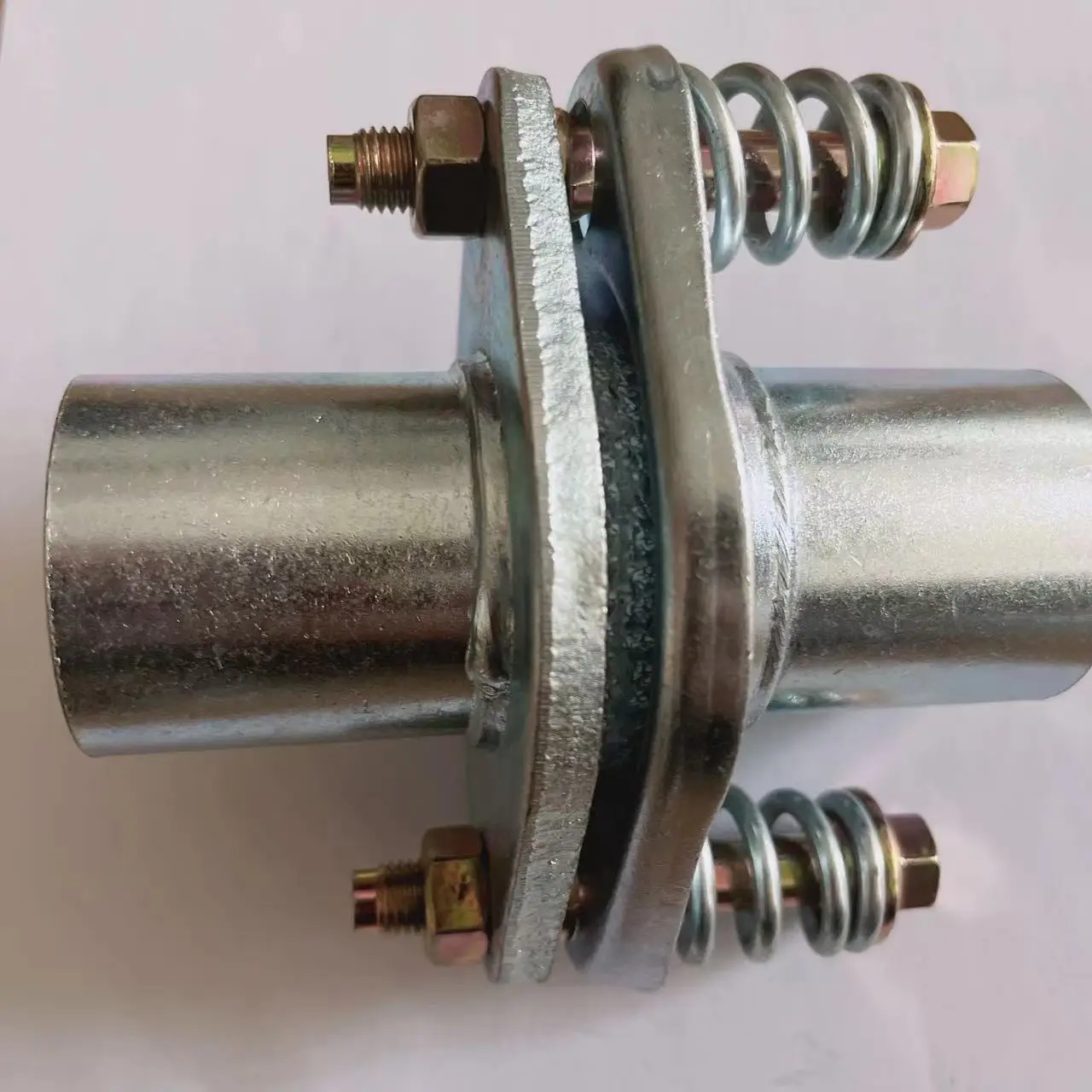 Universal Exhaust Pipe Connector Flange Spring Exhaust Spherical Jonit ...