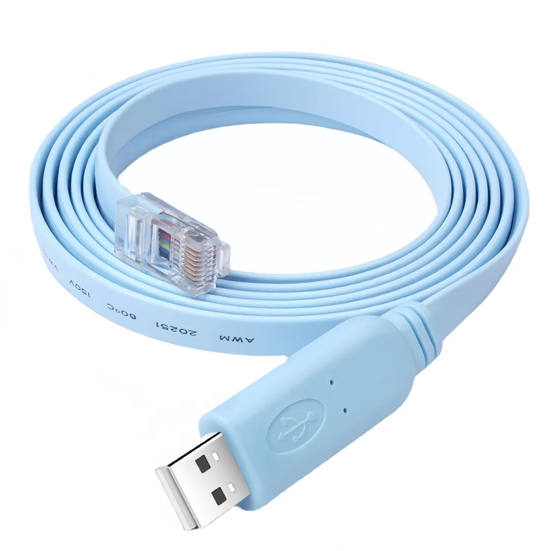 USB to RJ45 Console Cable USB RS232 Console Cisco Cable FTDI to RJ45 ...