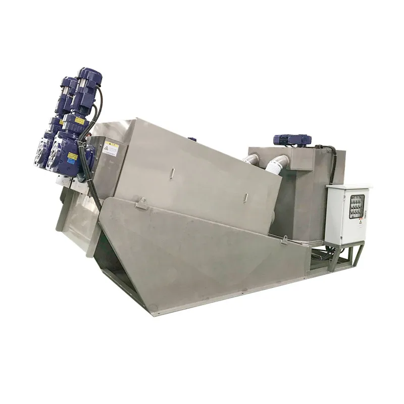 Automatic Volute Sludge Dewatering Machine System for Wastewater ...
