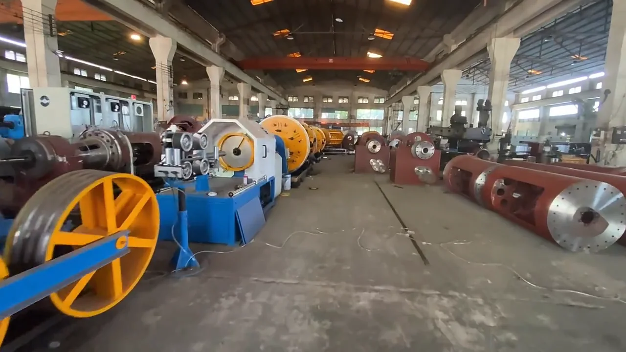 High Speed Rigid Stranding Machine Cable And Wire Strander Machine Wire ...