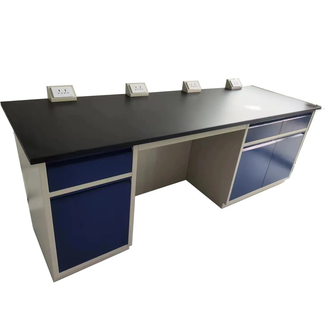 Microbiology Octagonal Modular Lab Bench Steel Material High Quality ...