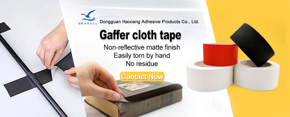 Wholesale Custom Professional Gaffer Tape - Strong Adhesive