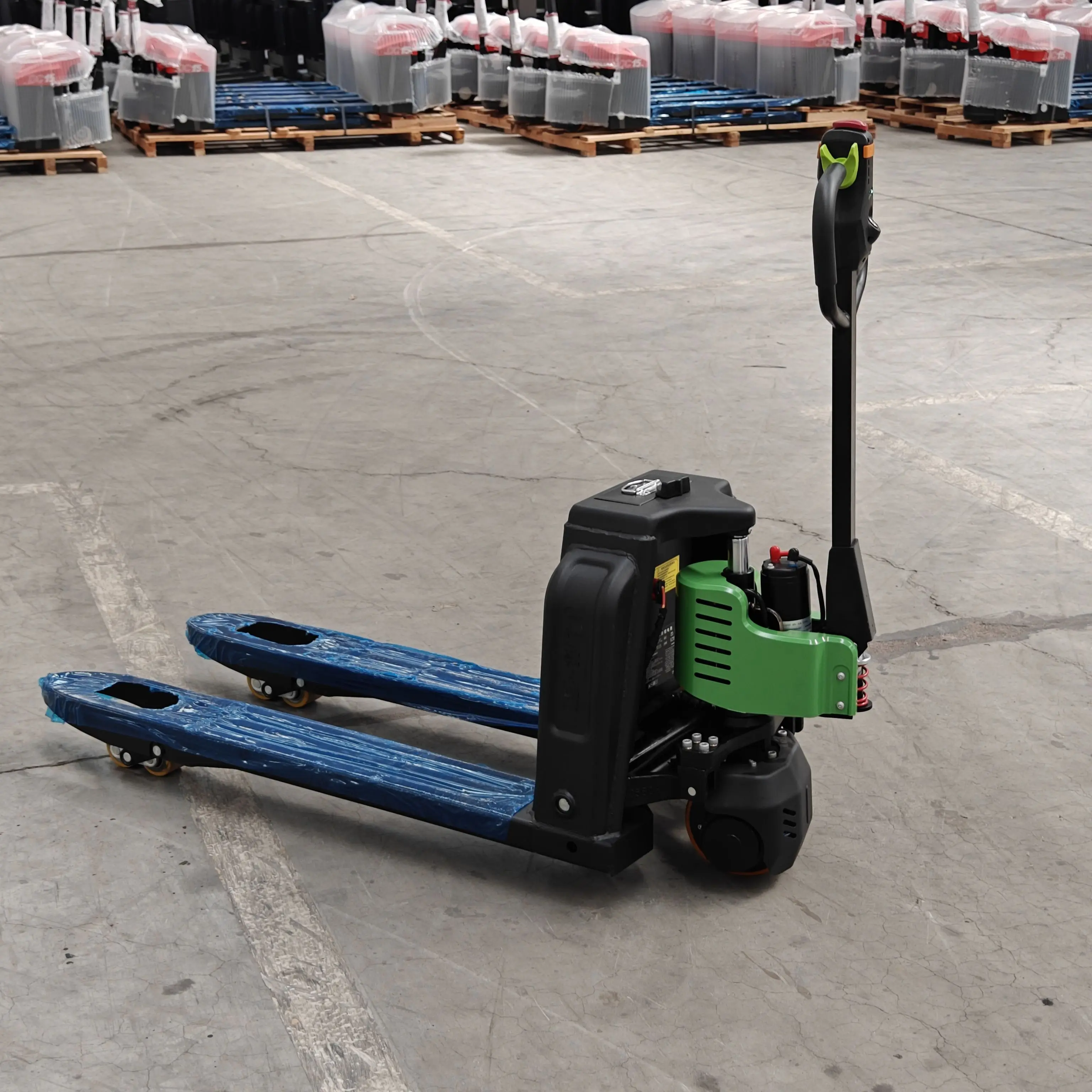 1.5T 2.0ton 48v/20ah Iron Lithium Battery Electric Pallet Truck