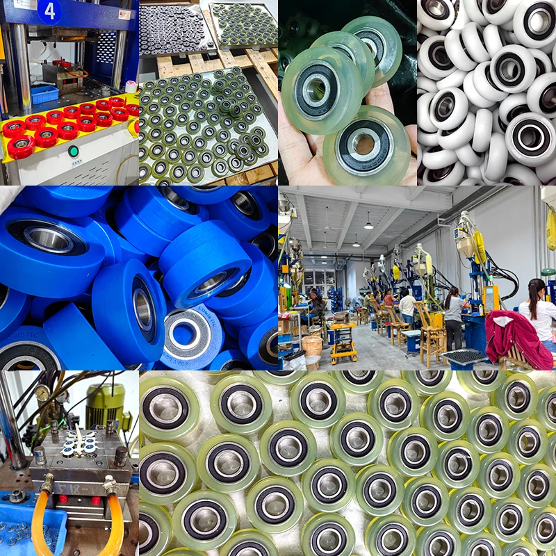SEMEI Conveyor Belt Scale Slide Bearing Wheel Roller PU60826-7