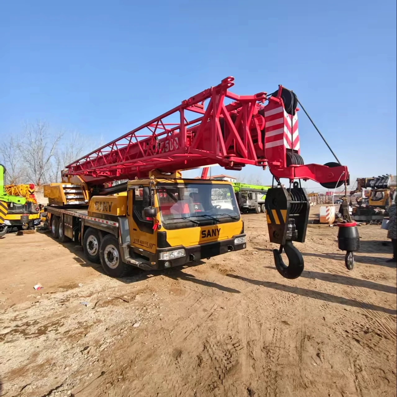 Sany Stc500e Truck Crane Mobile Crane New Truck Crane With Brand ...