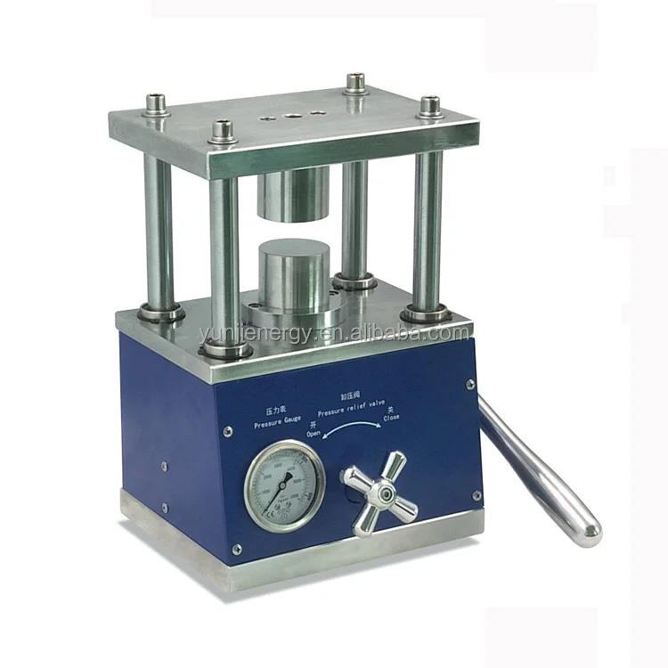 Manual Powder Press Machine For Laboratory Battery Material Research ...