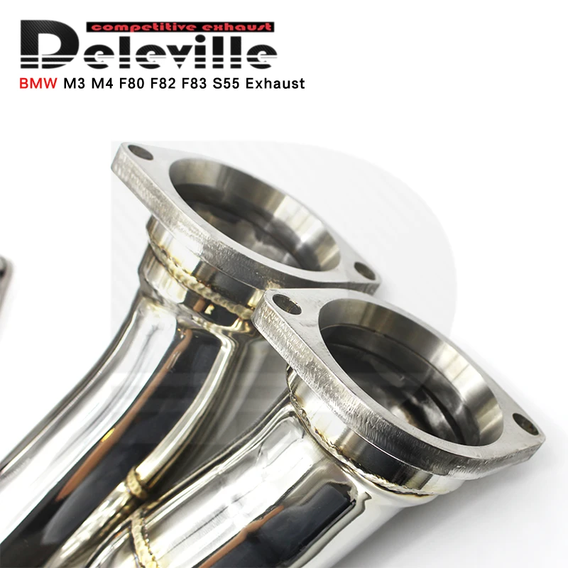 New Design Exhaust Pipes Equal Length Mid Pipe For Bmw M3/m4 F80 F82 ...