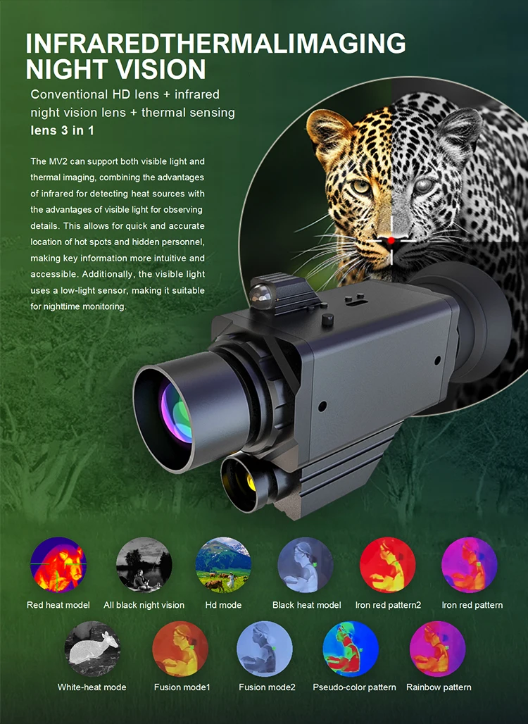 7X Infrared Thermal Imaging Night Vision Binoculars & Accessories, OEM