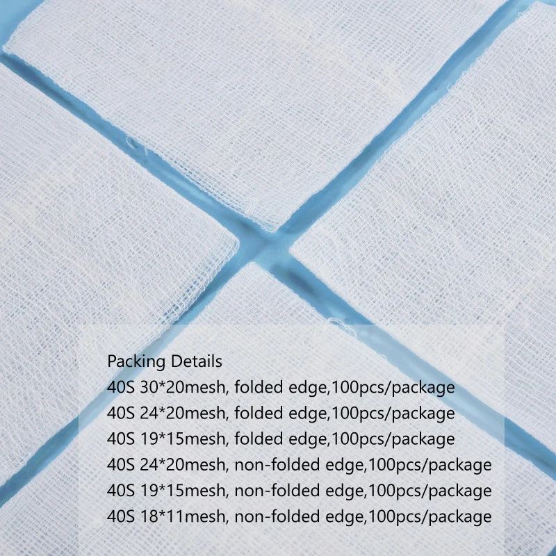 Surgical Gauze Swabs Gaza Gasas Sterile Softness Absorbent Medical ...