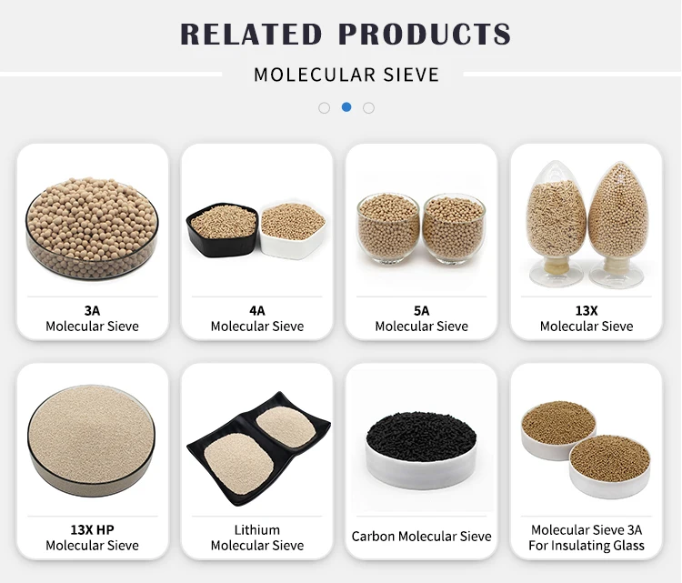 Cylindrical Sphere Pellets Zeolite Molecular Sieve 13X