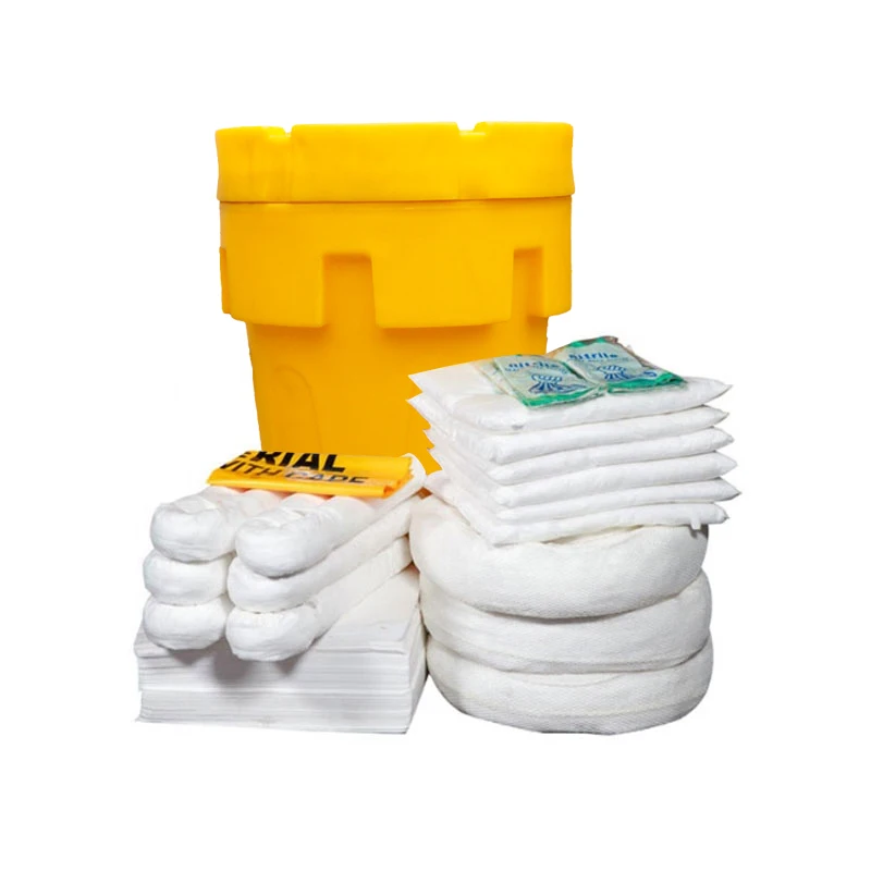 240L Mobile Cart Chemical Oil Spill Kit - Durable & Efficient