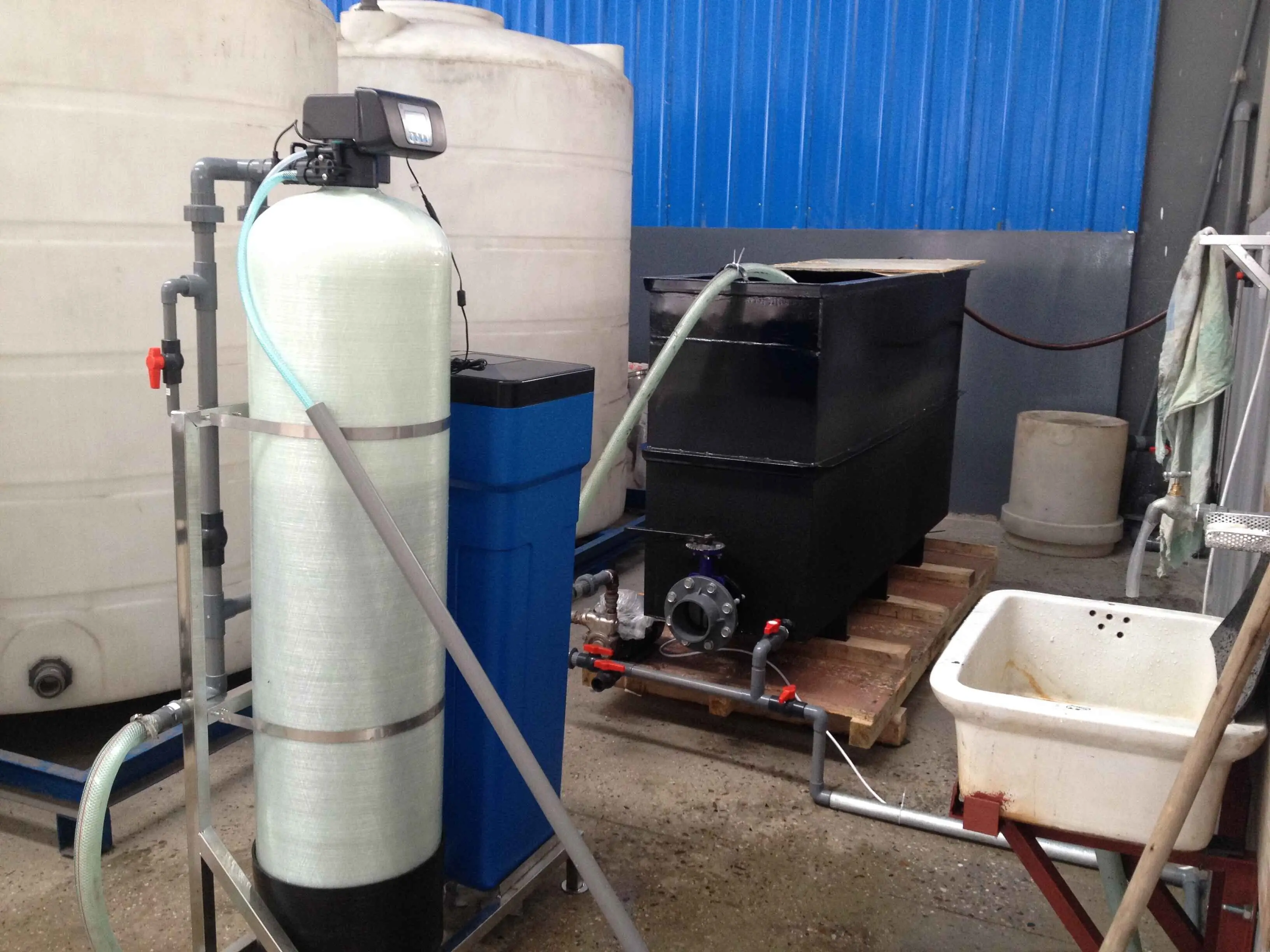 Automatic Boiler Water Softener with RUNXIN Control Valve