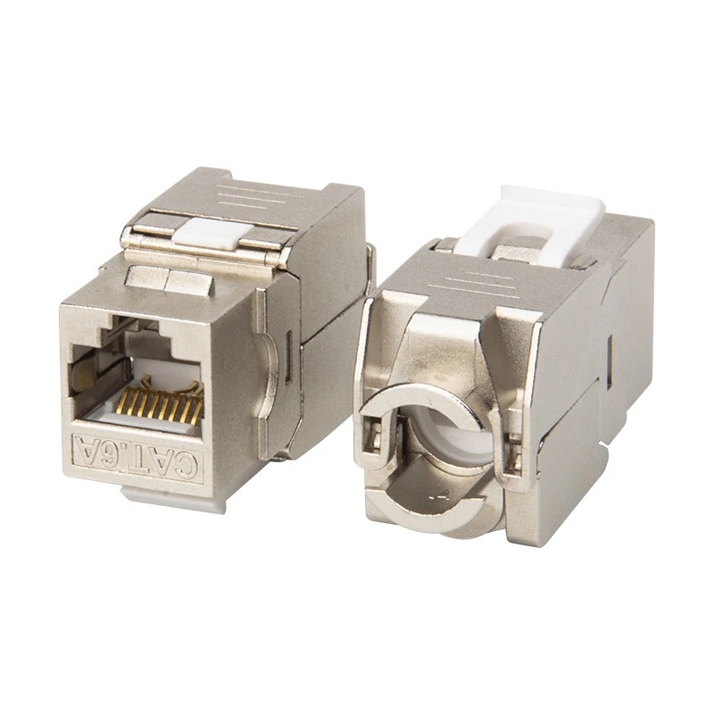 Network Tool Free Rj45 Cat6a Jack Connector Ftp Module Socket Keystone ...
