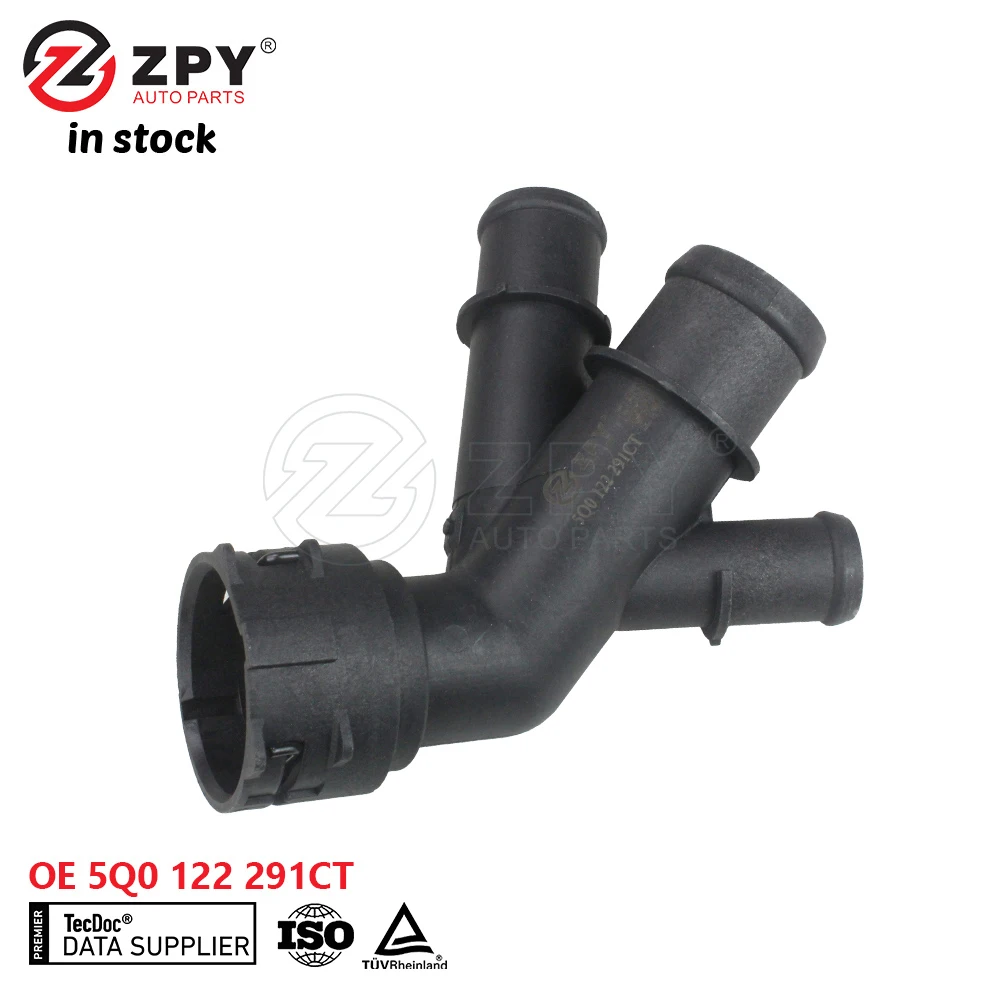 ZPY Car Coolant Hose Flange For A3 TT 2.0 OE 5Q0122291BF 5Q0122291CT ...