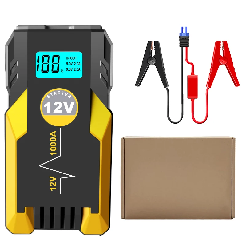 12v/24v 21800mah Jump Starter Power Bank Dead Battery Booster Portable ...
