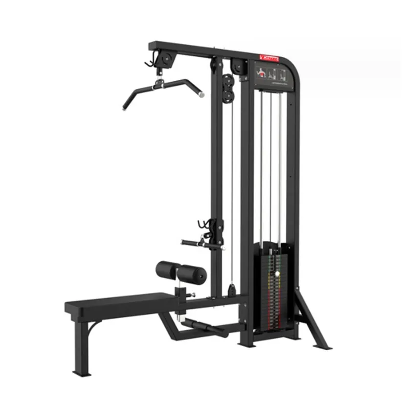 Pin Loaded Low Row Pulldown Crossover Lat Pull-down Machine