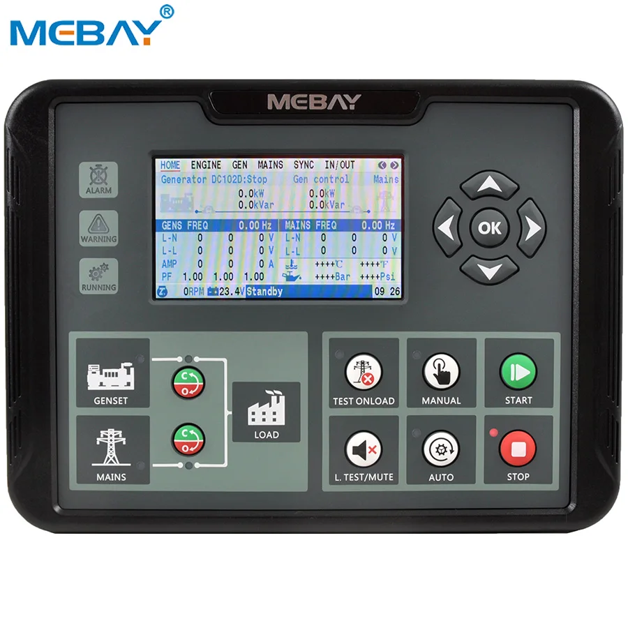 Mebay Generator Paralleling Controller Generator Controller Panel ...