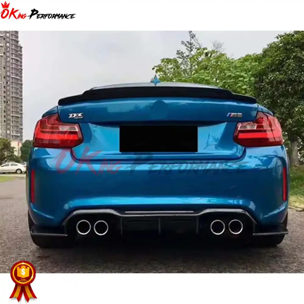 Mtc Style Carbon Fiber Rear Spoiler For Bmw F87 M2 2016-2019 - Buy For ...