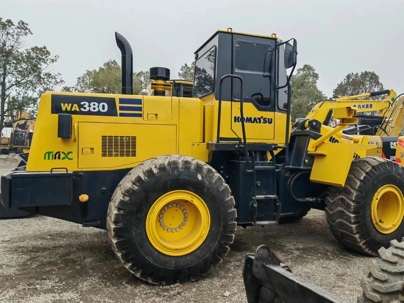 Cheap Price Komatsu Wa380 Wheel Loader Used Payloader, Second Hand ...