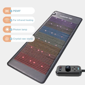 Far Infrared Physiotherapy 7 Gemstone Crystal Mat Helps Sleep Pemf ...