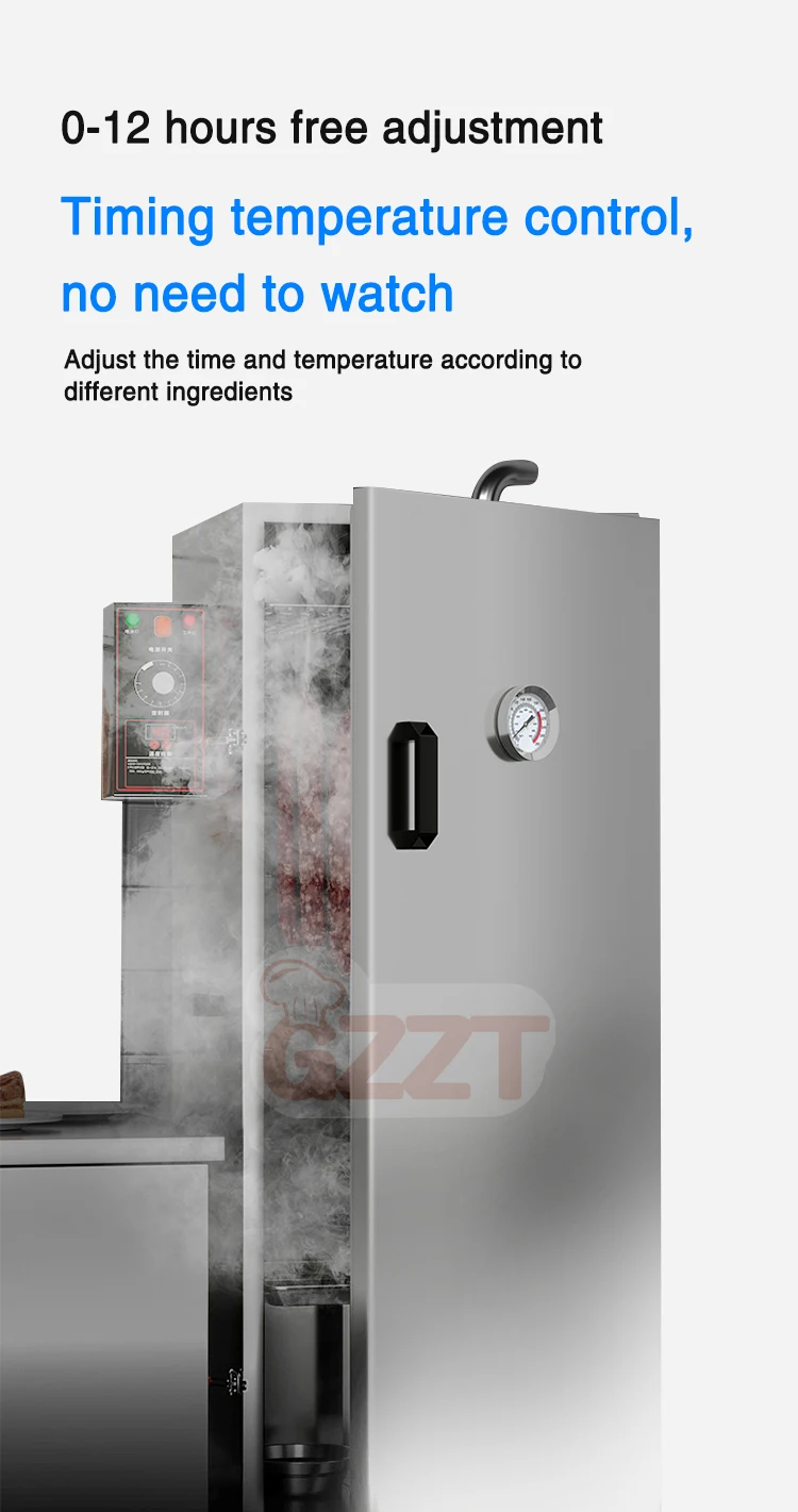 Stainless Steel Smoker Chicken Equipment Meat Fish Smoking And Drying ...