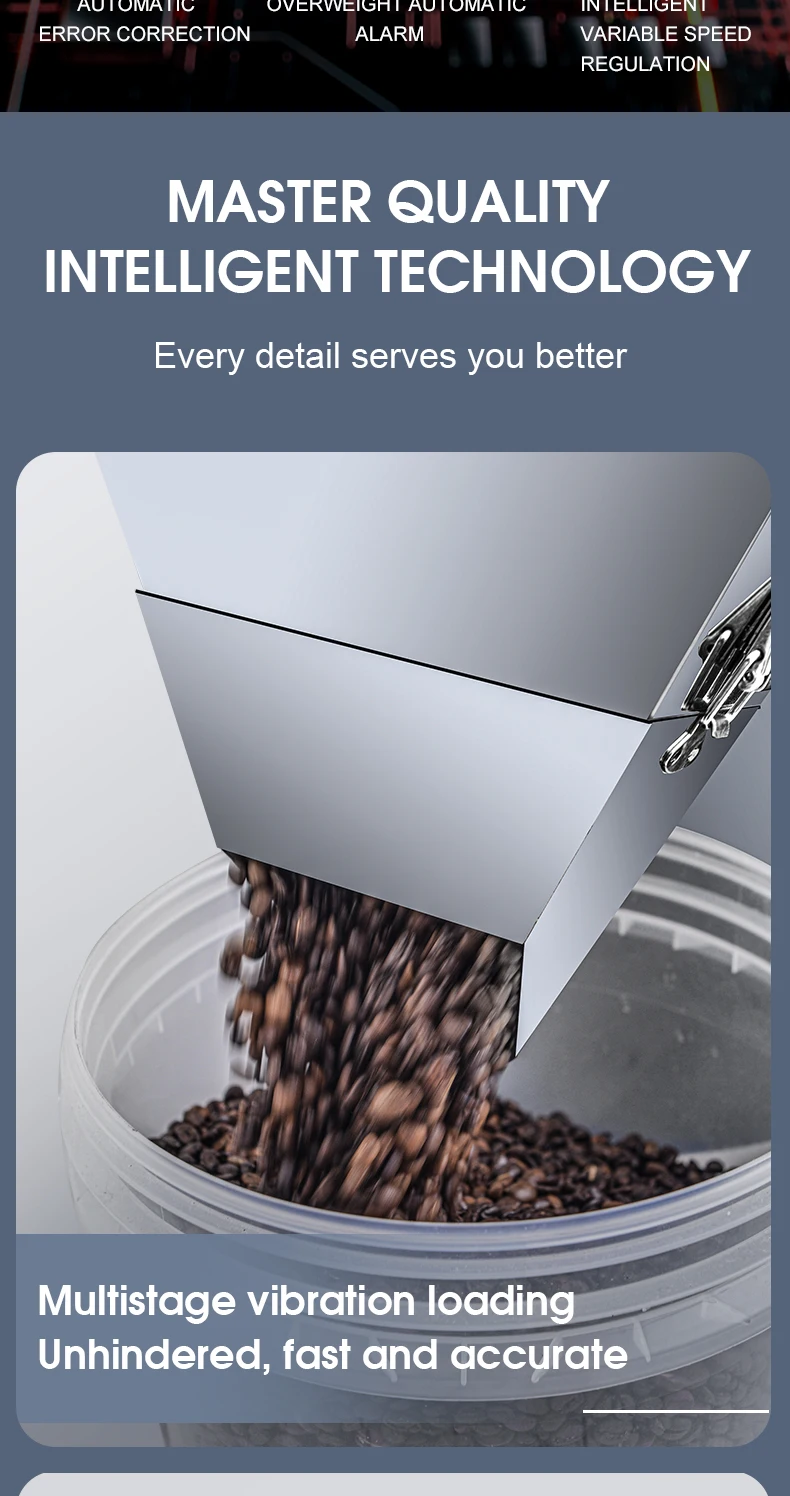 Granular Powder Filling Machine Control Panel & Accessories