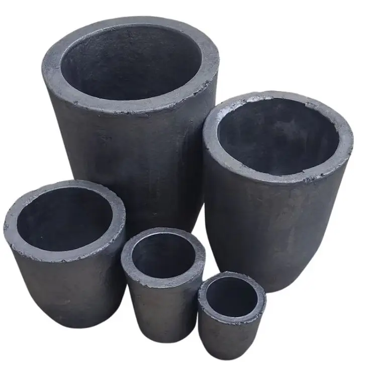 Large Rare Earth Graphite Crucible Large Induction Furnace Graphite ...