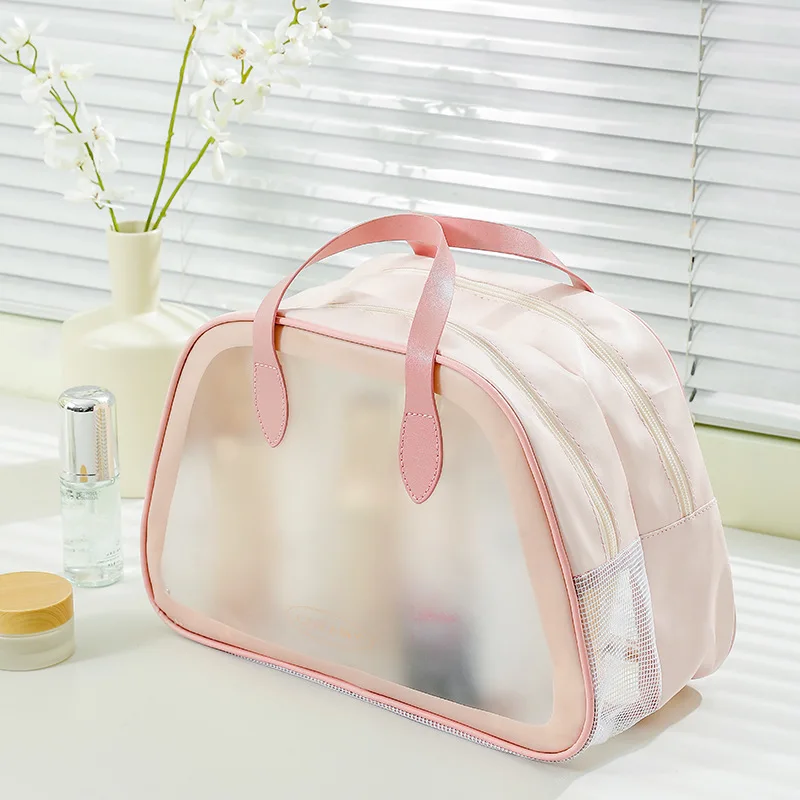 Hot Sell Factory Directly Double Layer Pvc Cosmetic Bag Travel Kits Pvc ...