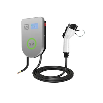 Wall-mounted Swipe Card Start Ac Ev Charging Stations Us Type1 J1772 ...