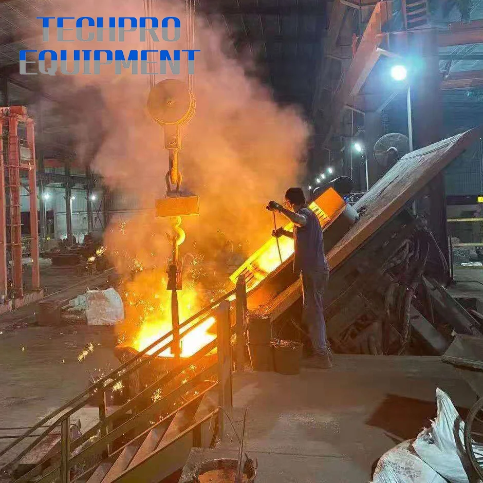 Scrap Iron Steel Melting Furnace 100kg-500kg Electric Induction