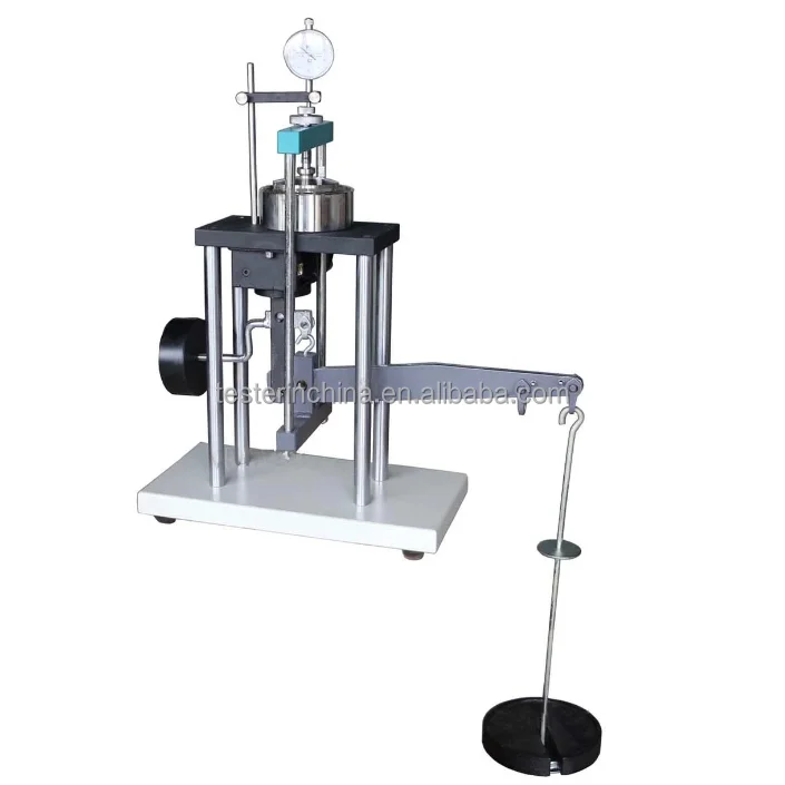 Odeometer Portable Single Soil Consolidation Test Apparatus