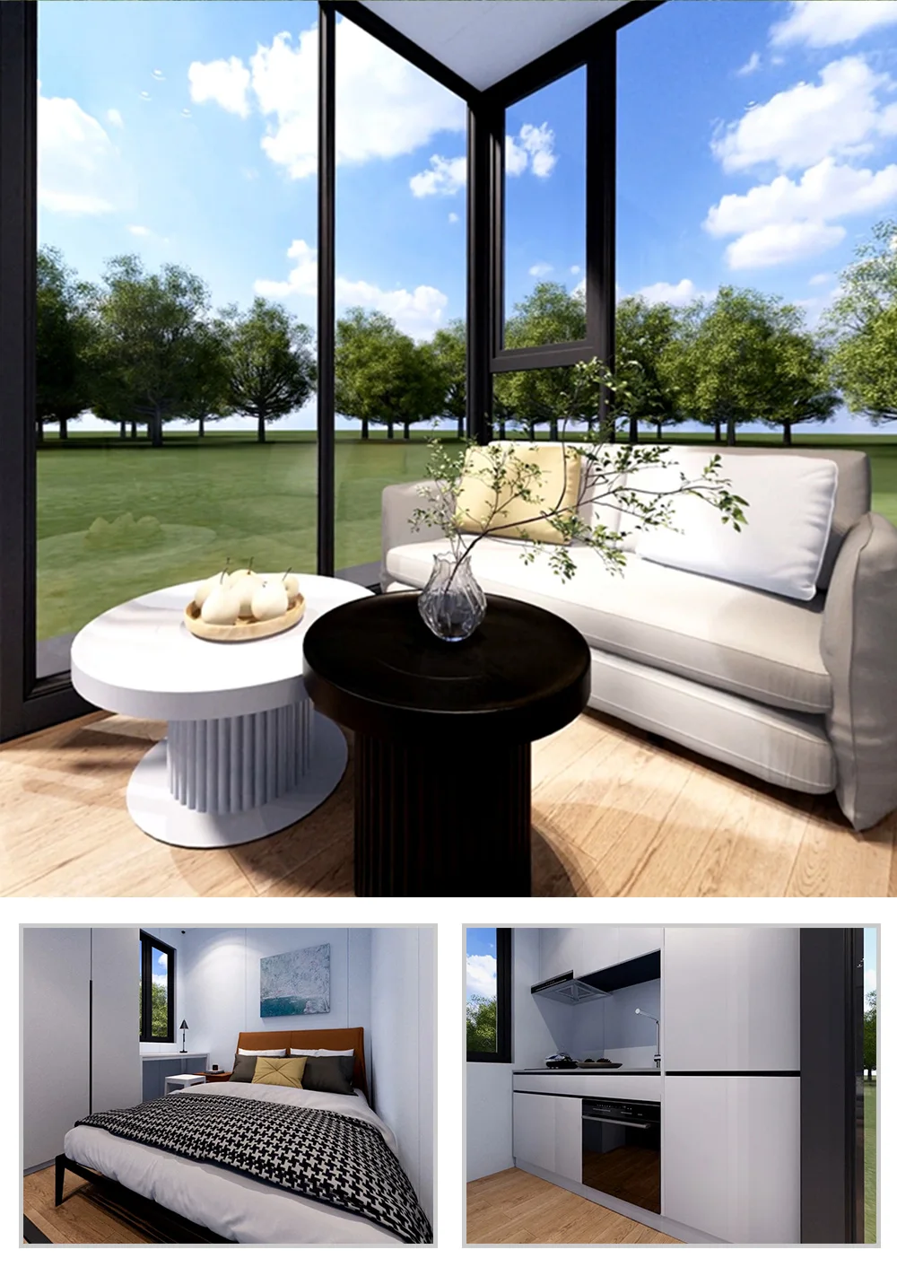 20HQ Wholesale Shipping Container Prefab Shipping Container Homes Buy ...