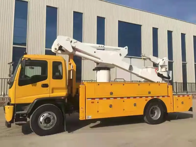 18m Advanced Aerial Work Vehicle Insulated Bucket Trucks Special ...