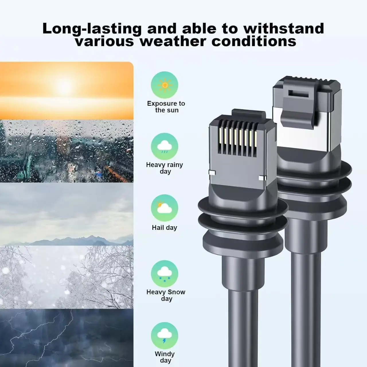 V3 Gen3 Mini Starlink CAT5E Ethernet Outdoor Communication Cable ...