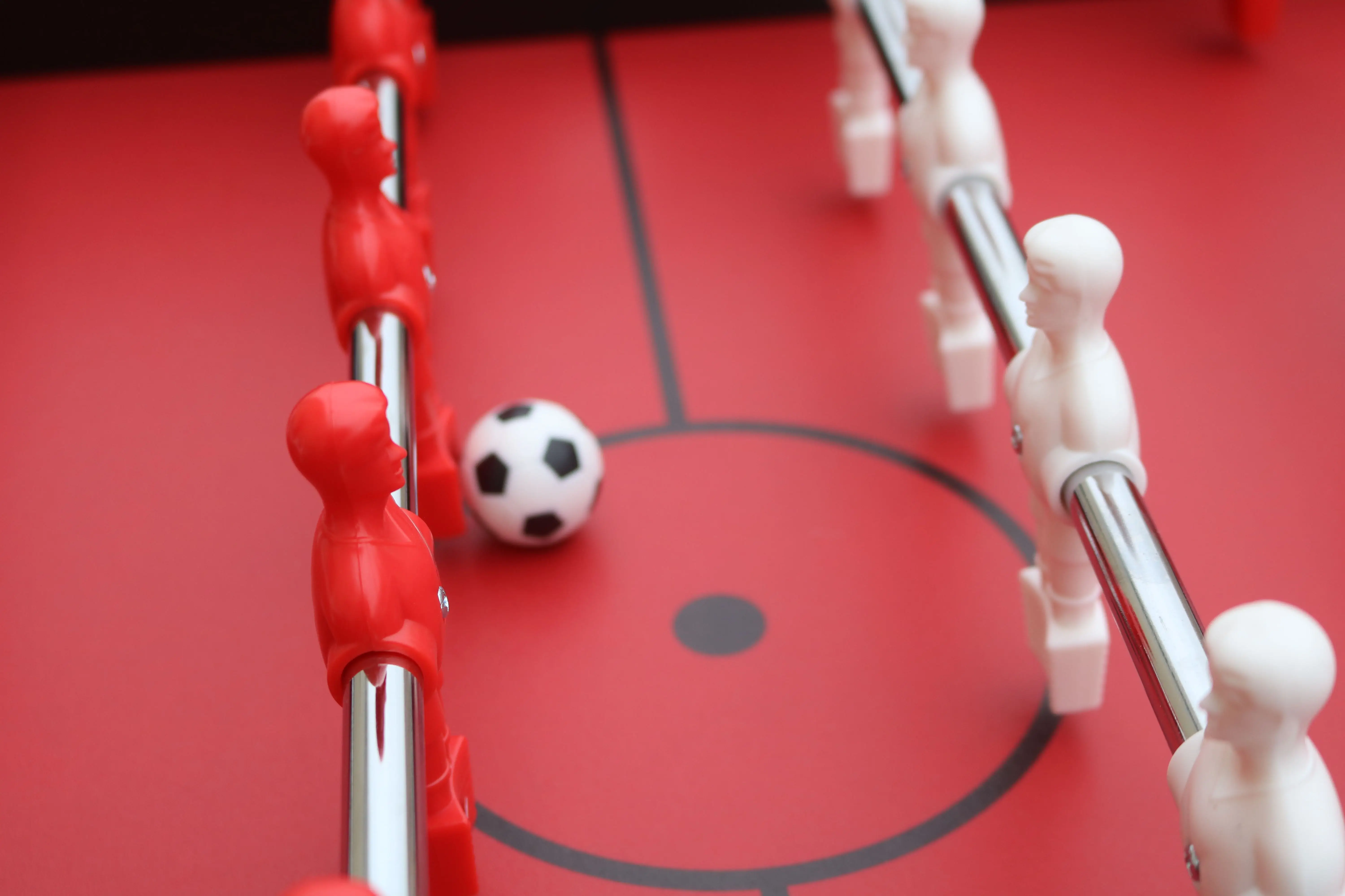 Customize Black &red 4ft Foosball Table Soccer Table 2022 Qatar - Buy ...